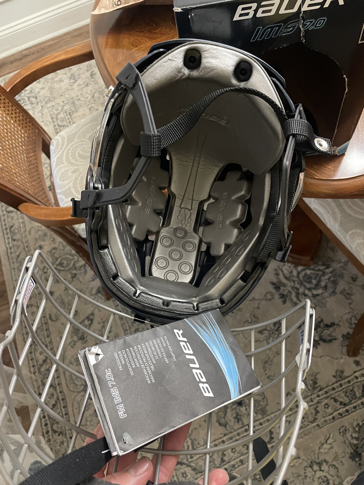 New Bauer IMS 7.0 Sr Medium helmet | SidelineSwap