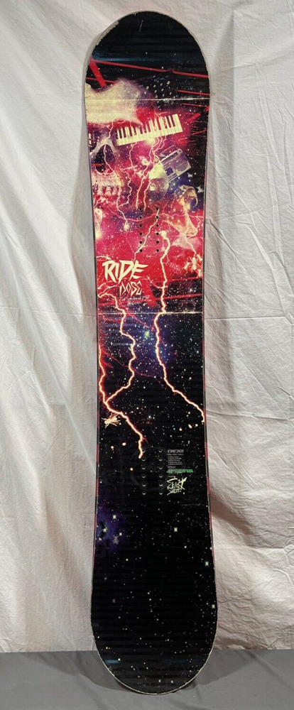 RIDE Dose 159cm Wide Twin-Tip Freestyle All-Mountain Snowboard Deck ...