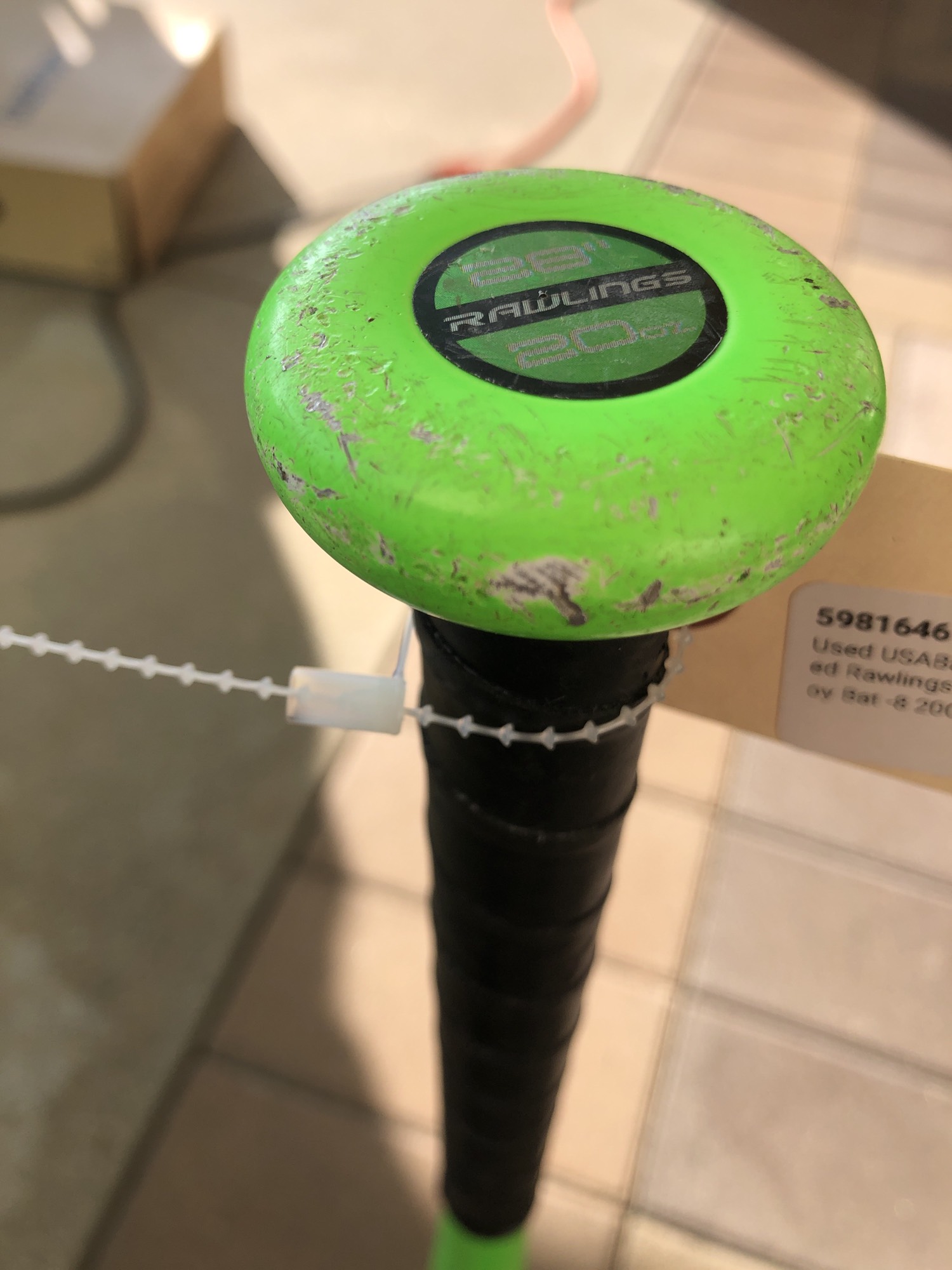 Used USABat Certified Rawlings Fuel Alloy Bat -8 20OZ 28" | SidelineSwap