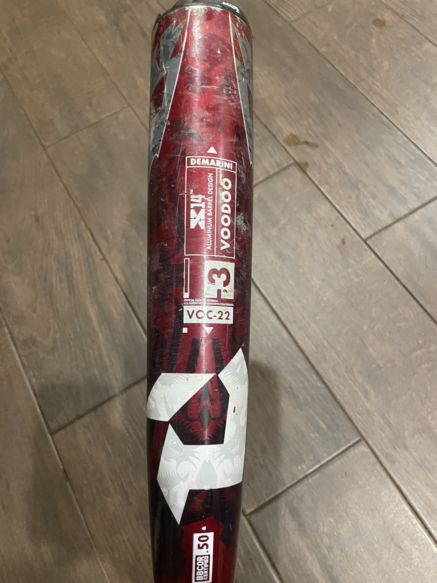2022 Alloy (-3) 28 oz 32" Voodoo One Bat | SidelineSwap
