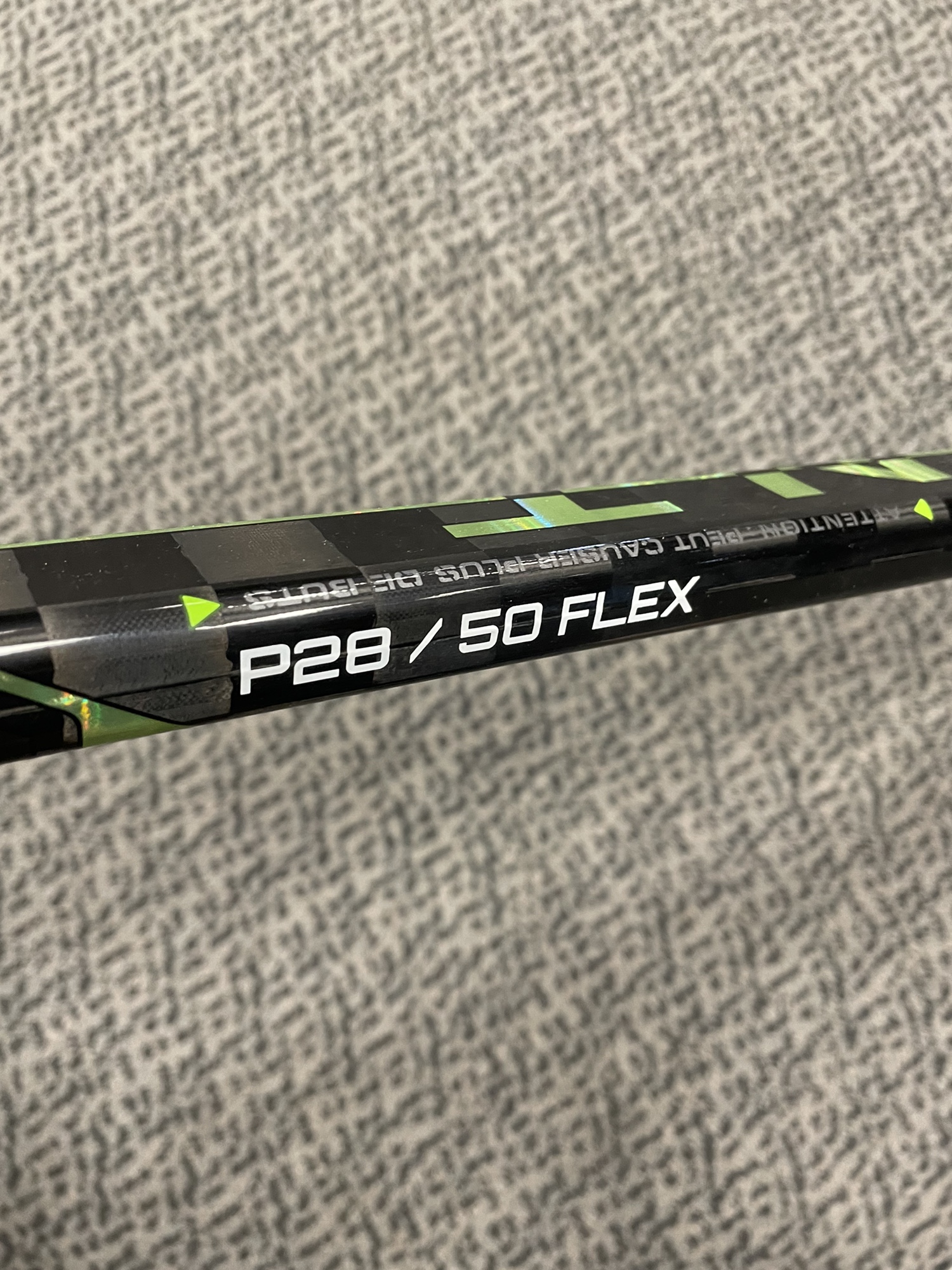 Bauer AG5NT P28 curve 50 flex right hand stick | SidelineSwap