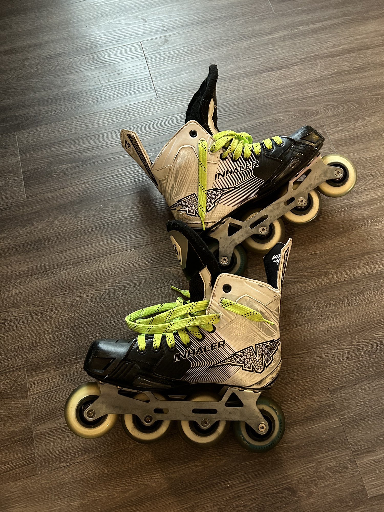 FZ-5 Mission Size 7.5 E in-line hockey skates Inhaler | SidelineSwap