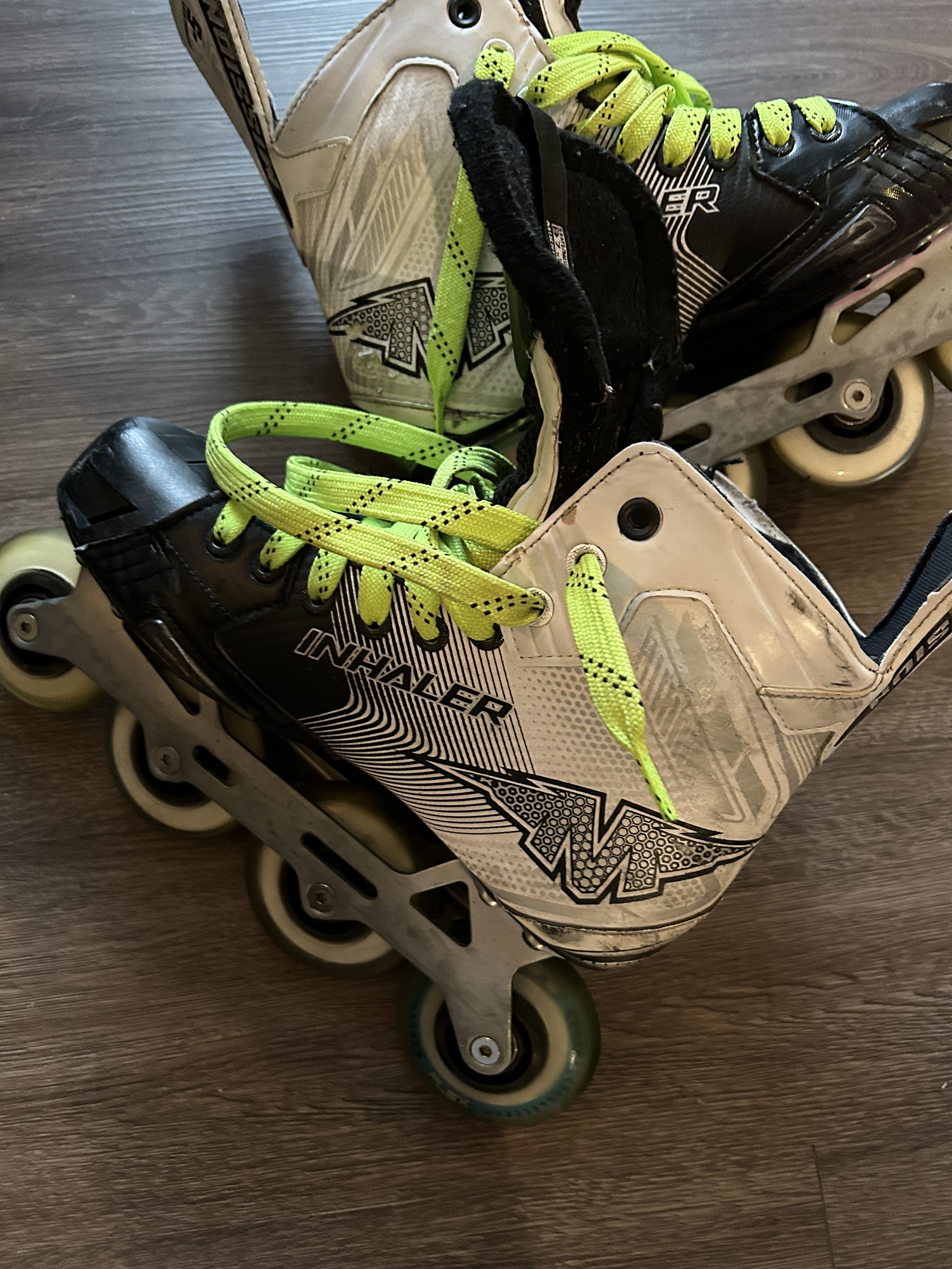 FZ-5 Mission Size 7.5 E in-line hockey skates Inhaler | SidelineSwap