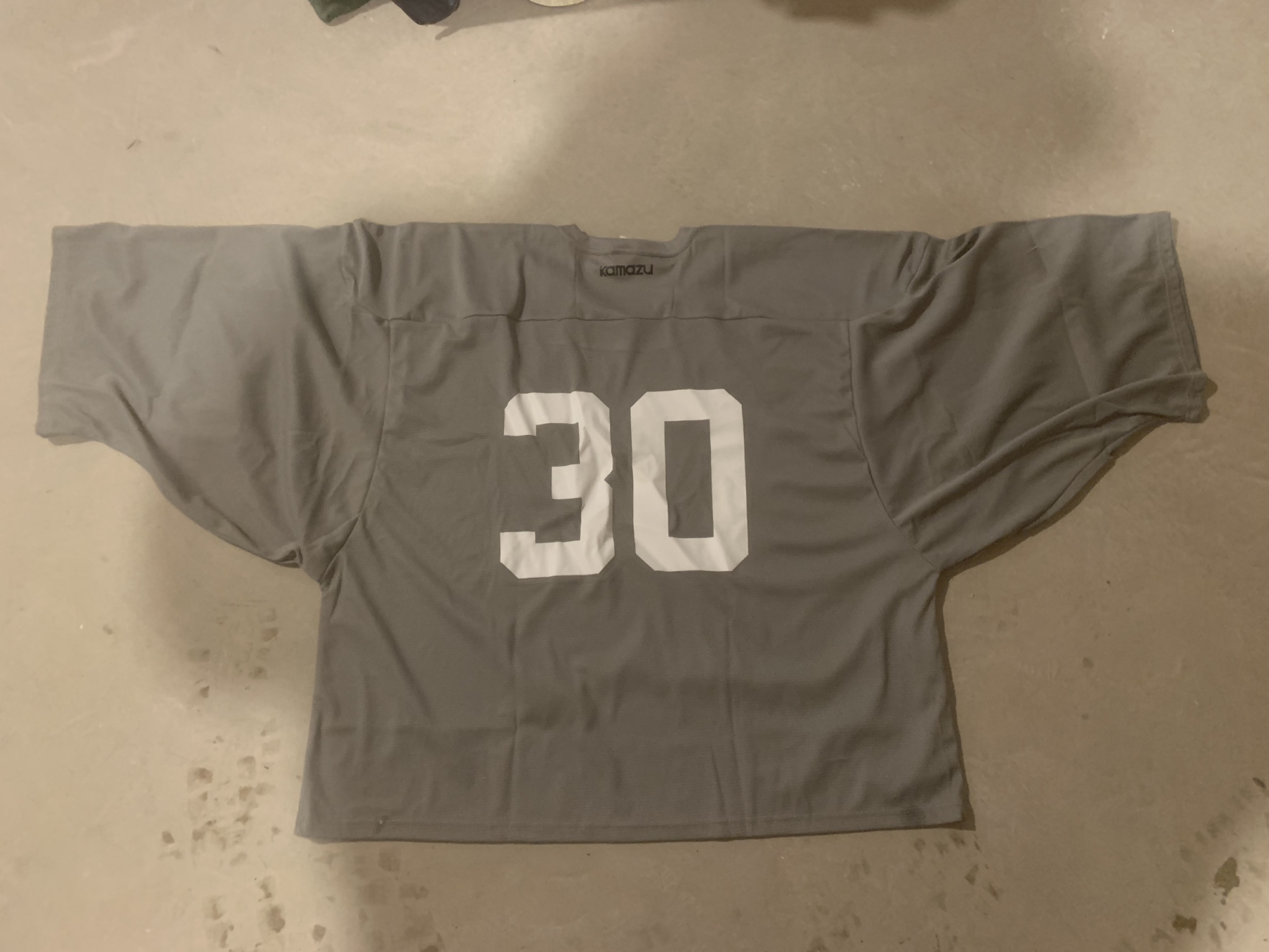 Kamazu Gray Goalie Cut Practice Jersey | SidelineSwap