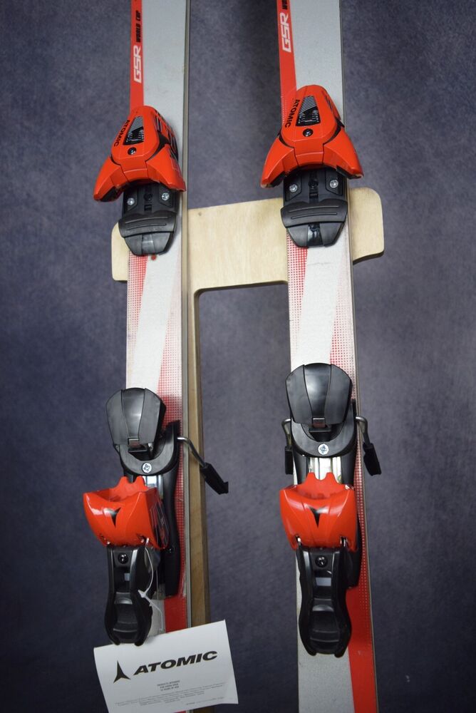 NORDICA GSR WORLD CUP SKIS SIZE 176 CM WITH NEW ATOMIC BINDINGS | SidelineSwap