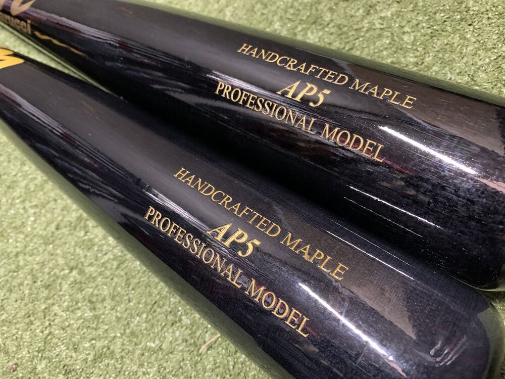 Marucci AP5 Pro Maple Wood Baseball Bat - 33" Cupped End ~ Black/Brown ...