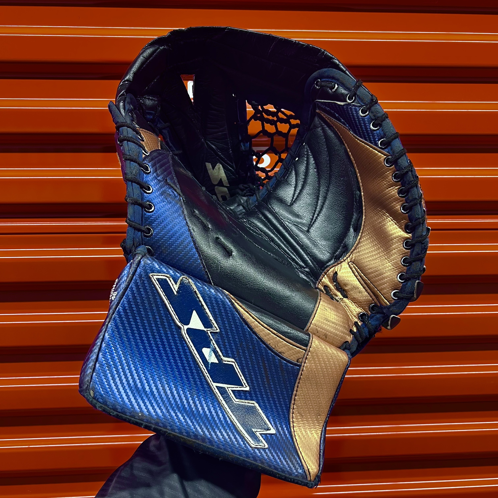 TPS Bionic Goalie Glove - Blue Bronze Weave | SidelineSwap