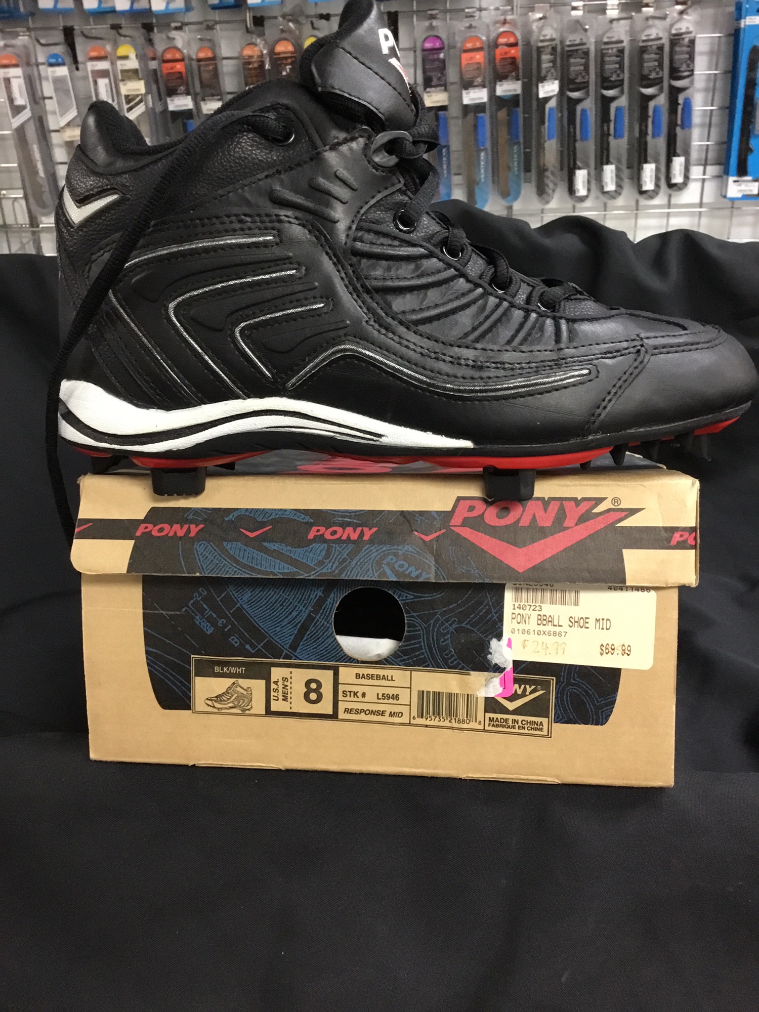 Pony Response Mid baseball cleats | SidelineSwap