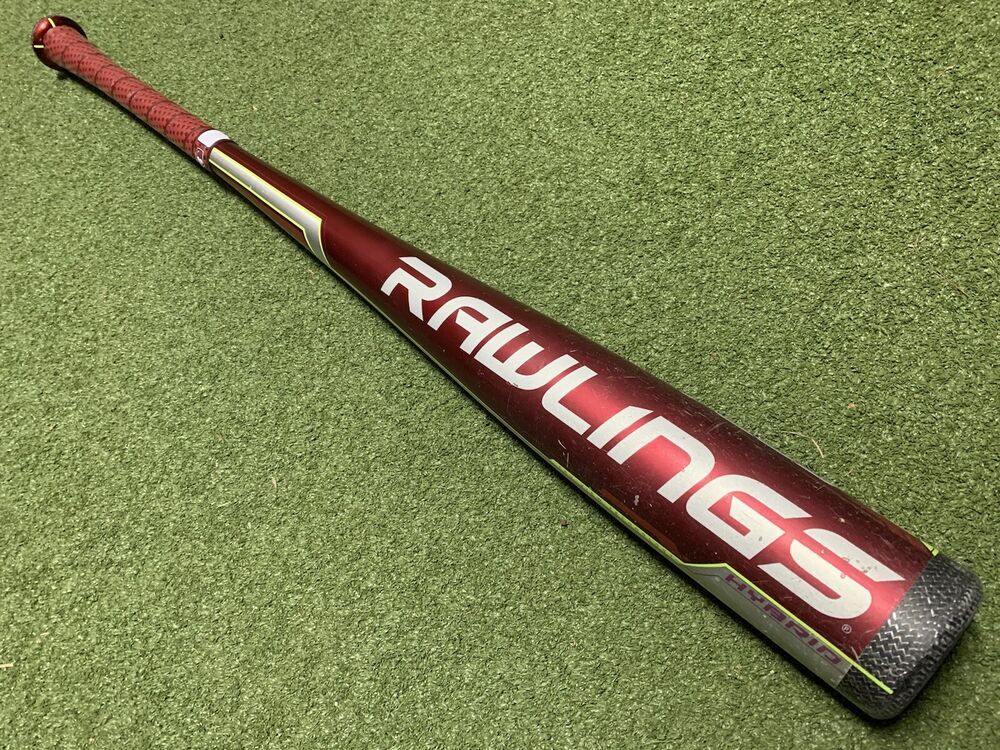 Rawlings Velo Hybrid -3 BBCOR Baseball Bat ~ 31/28 w/ New Lizard Skins ...