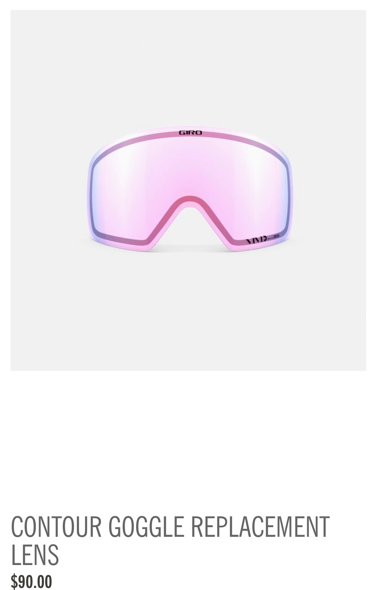 BRAND NEW 20% OFF Giro Contour Vivid Infrared Replacement Ski Goggle ...