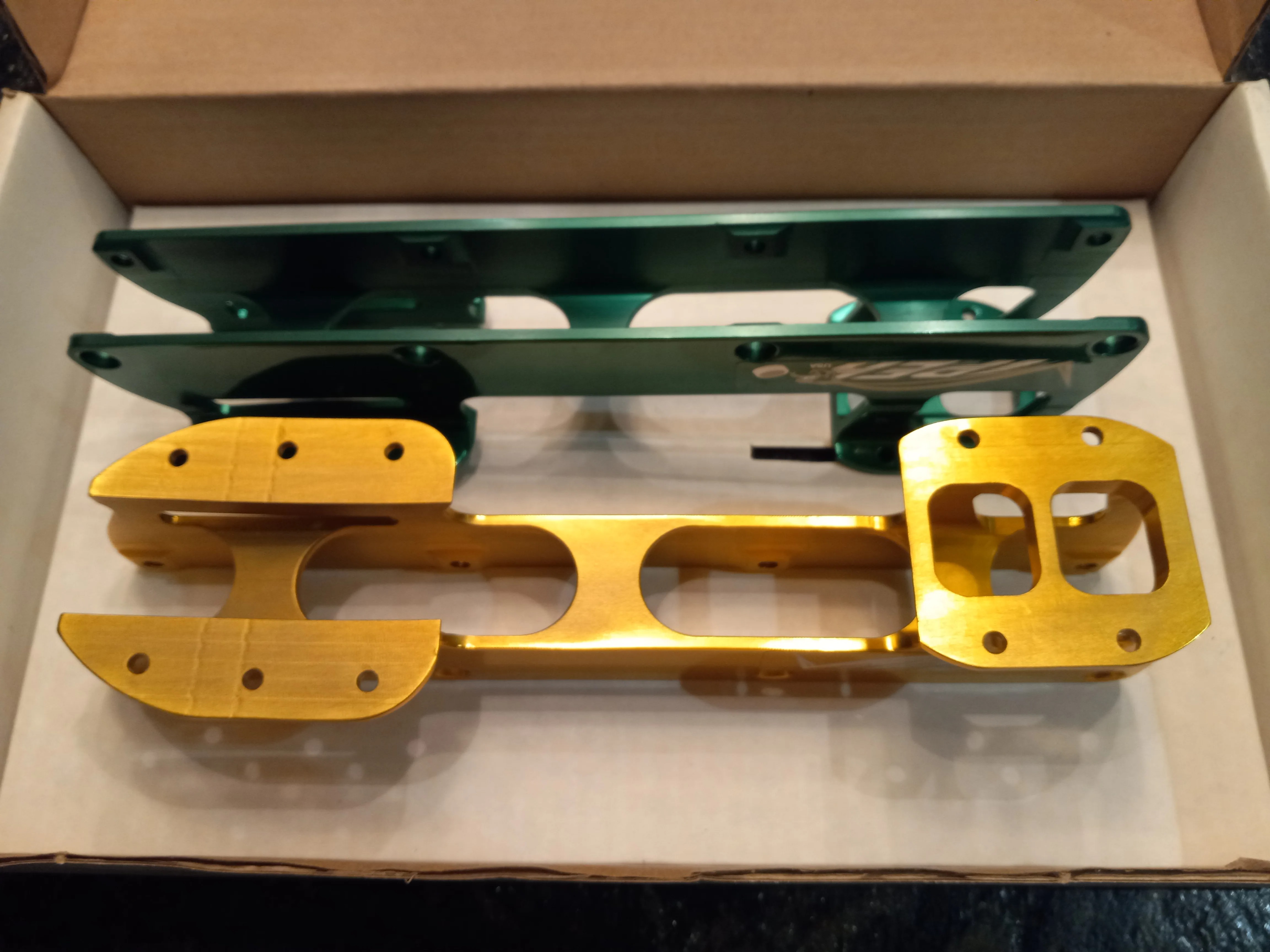 *2 UNIQUE VIPER Inline Hockey Chassis Frames (one pair) VERY UNUSUAL ...