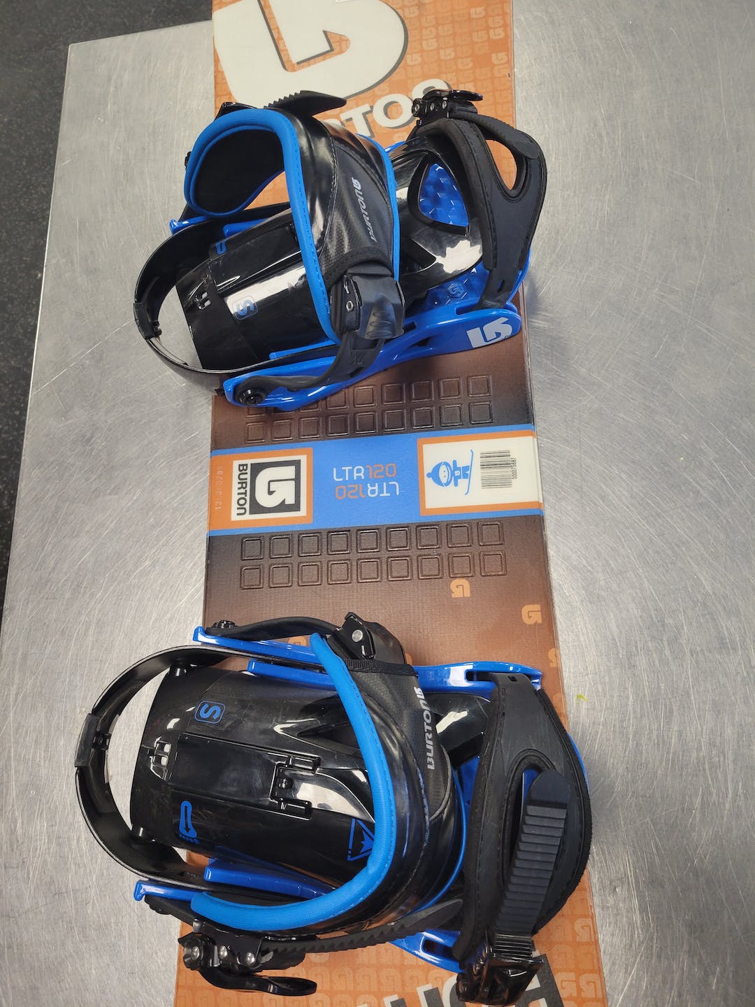 Used Burton Ltr Combo 120 Cm Boys' Snowboard Combo | SidelineSwap