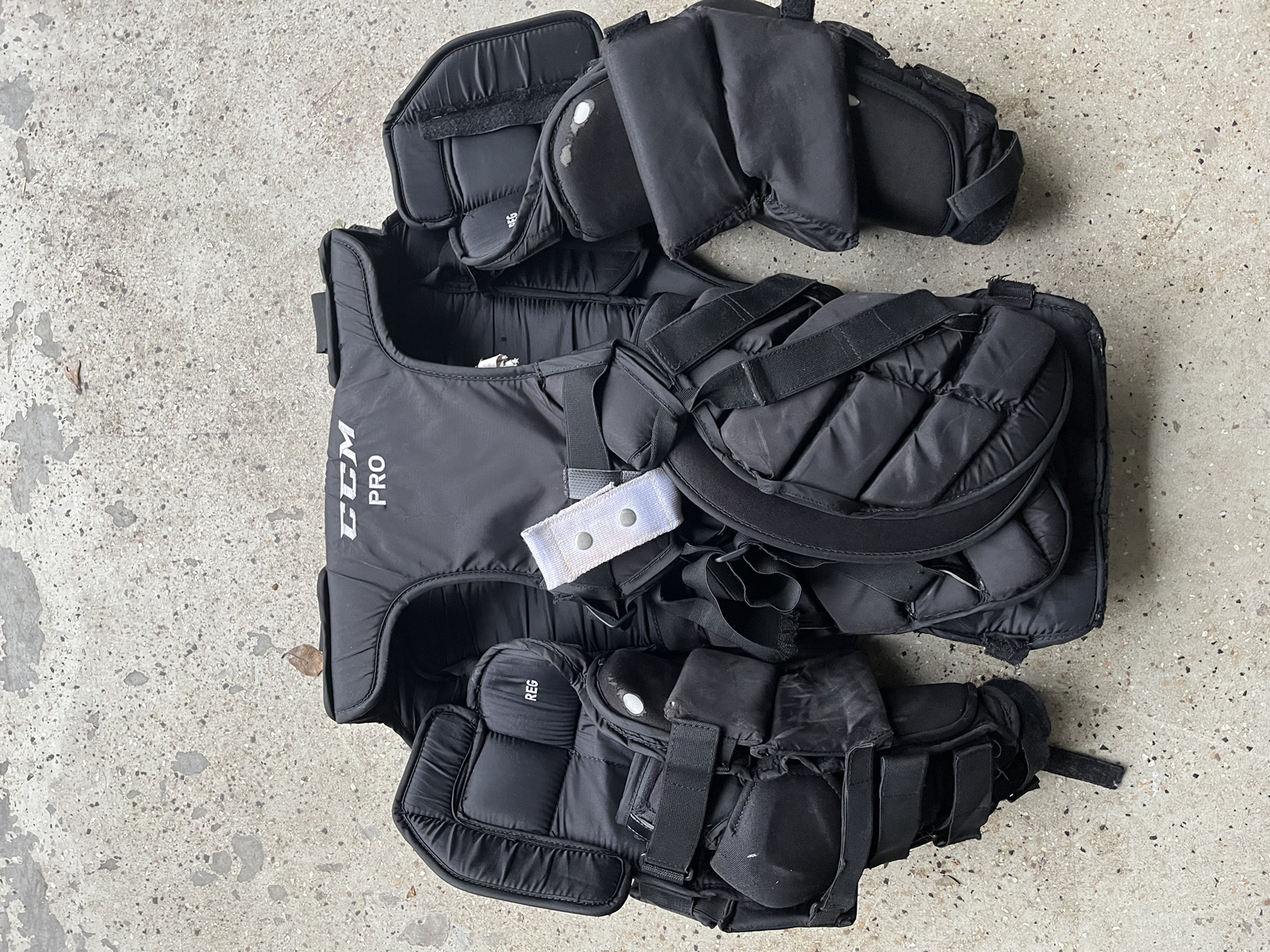 Used Medium CCM Pro Stock Premier Pro Goalie Chest Protector | SidelineSwap