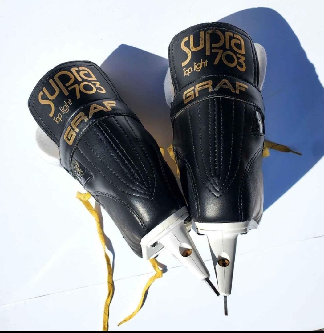 Senior Used Graf Supra 703 Hockey Skates Size 9 | SidelineSwap