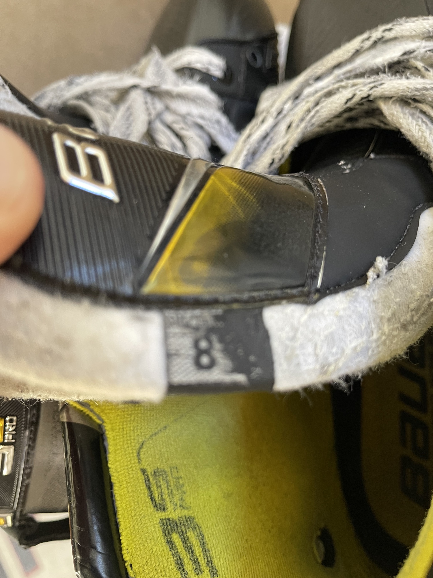 Bauer 3s pro goalie skates size 8D | SidelineSwap