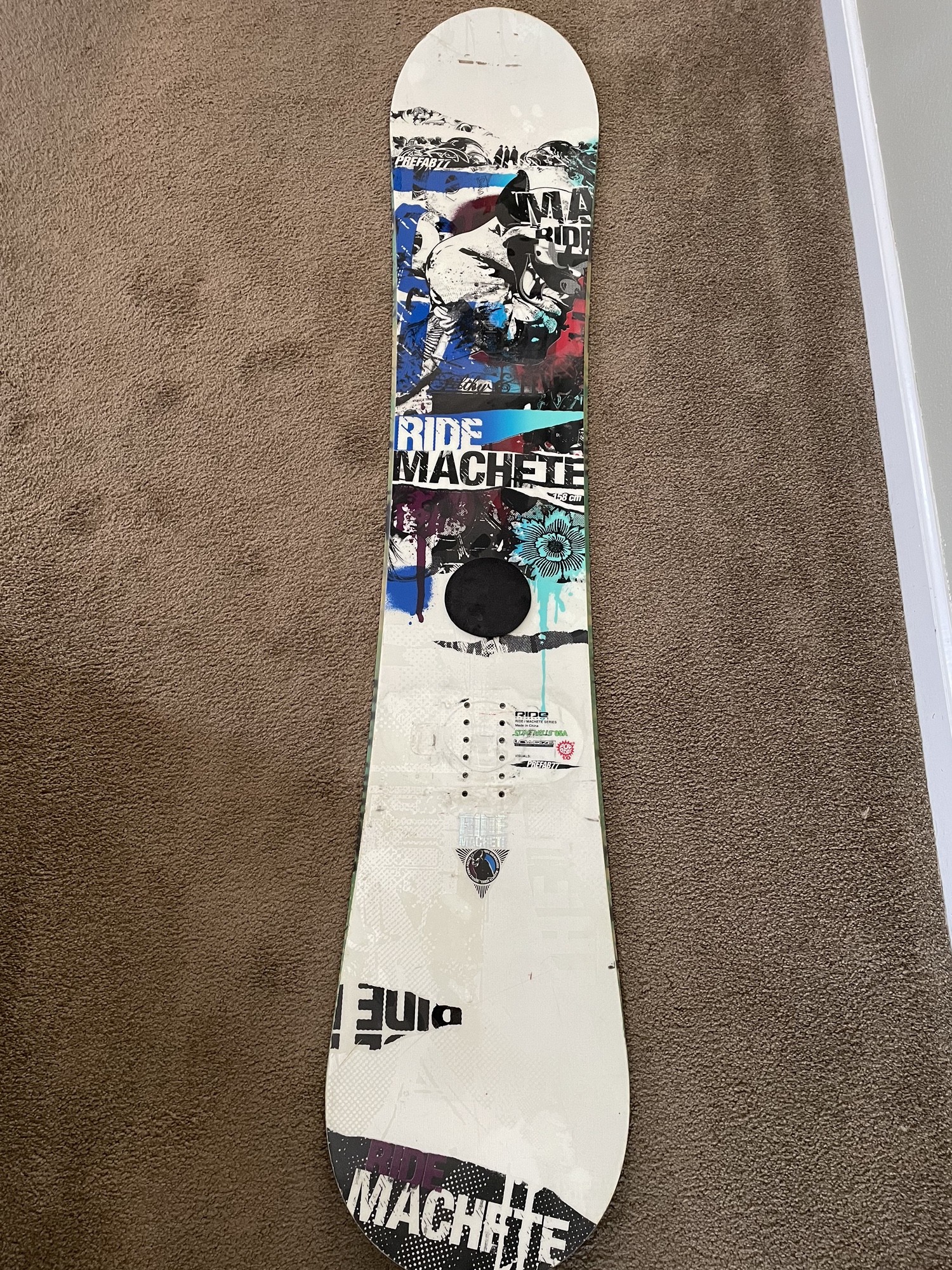 Men's Ride Without Bindings Machete Snowboard | SidelineSwap