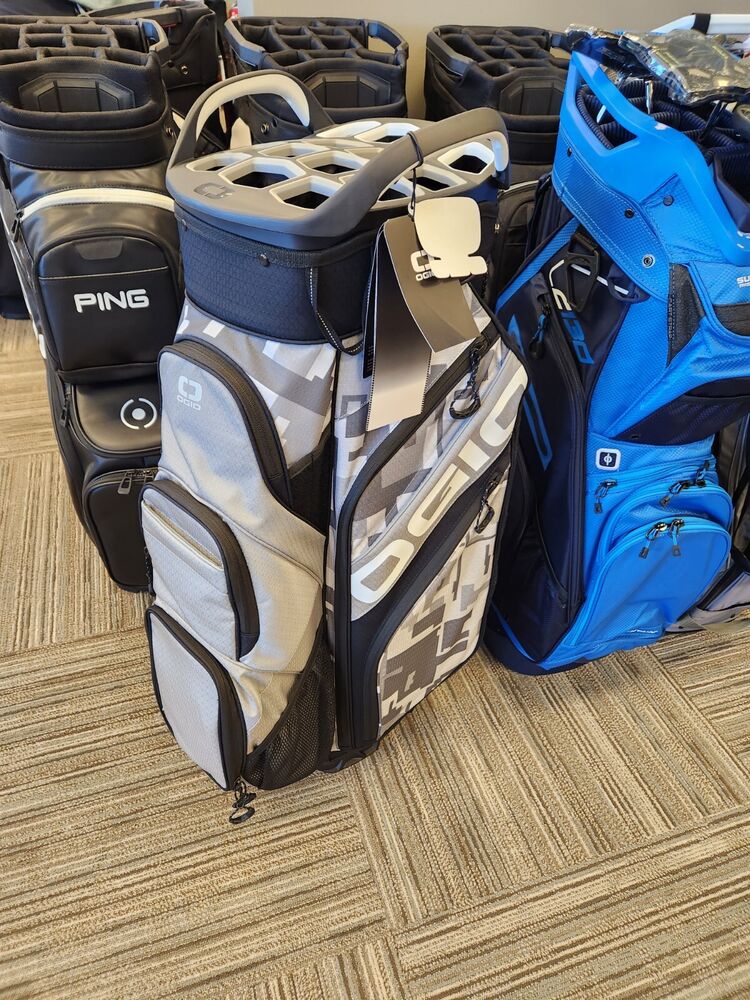 Ogio Woode Cart Bag Cyber Camo Sidelineswap