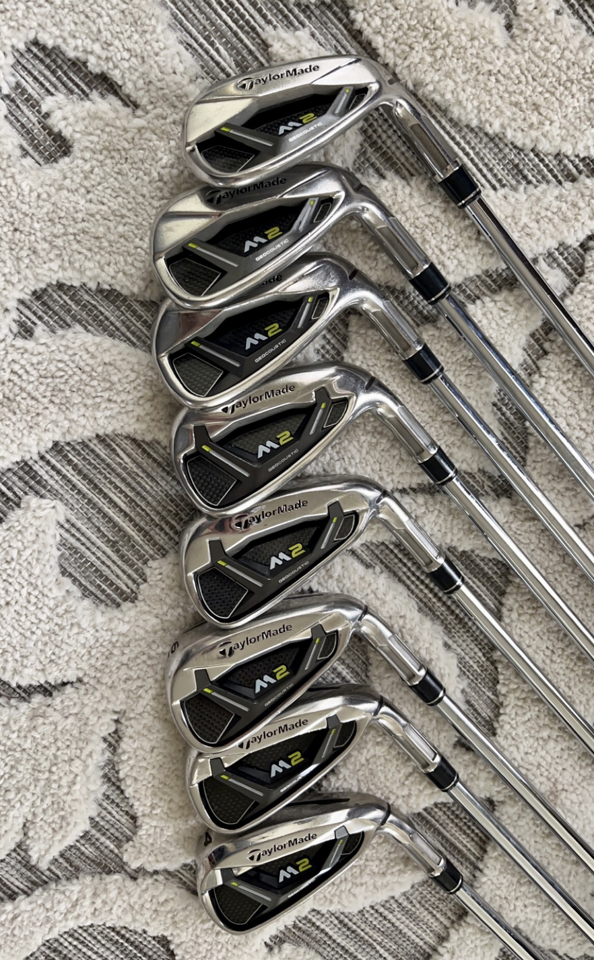 TaylorMade M2 Irons Stiff Steel Shaft | SidelineSwap