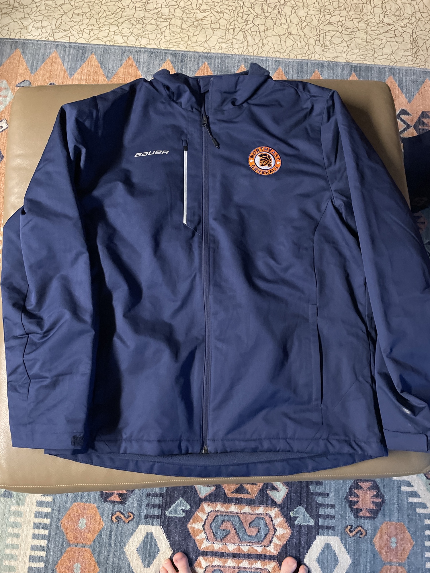 New XL Northeast Generals NAHL Men's Bauer Jacket | SidelineSwap