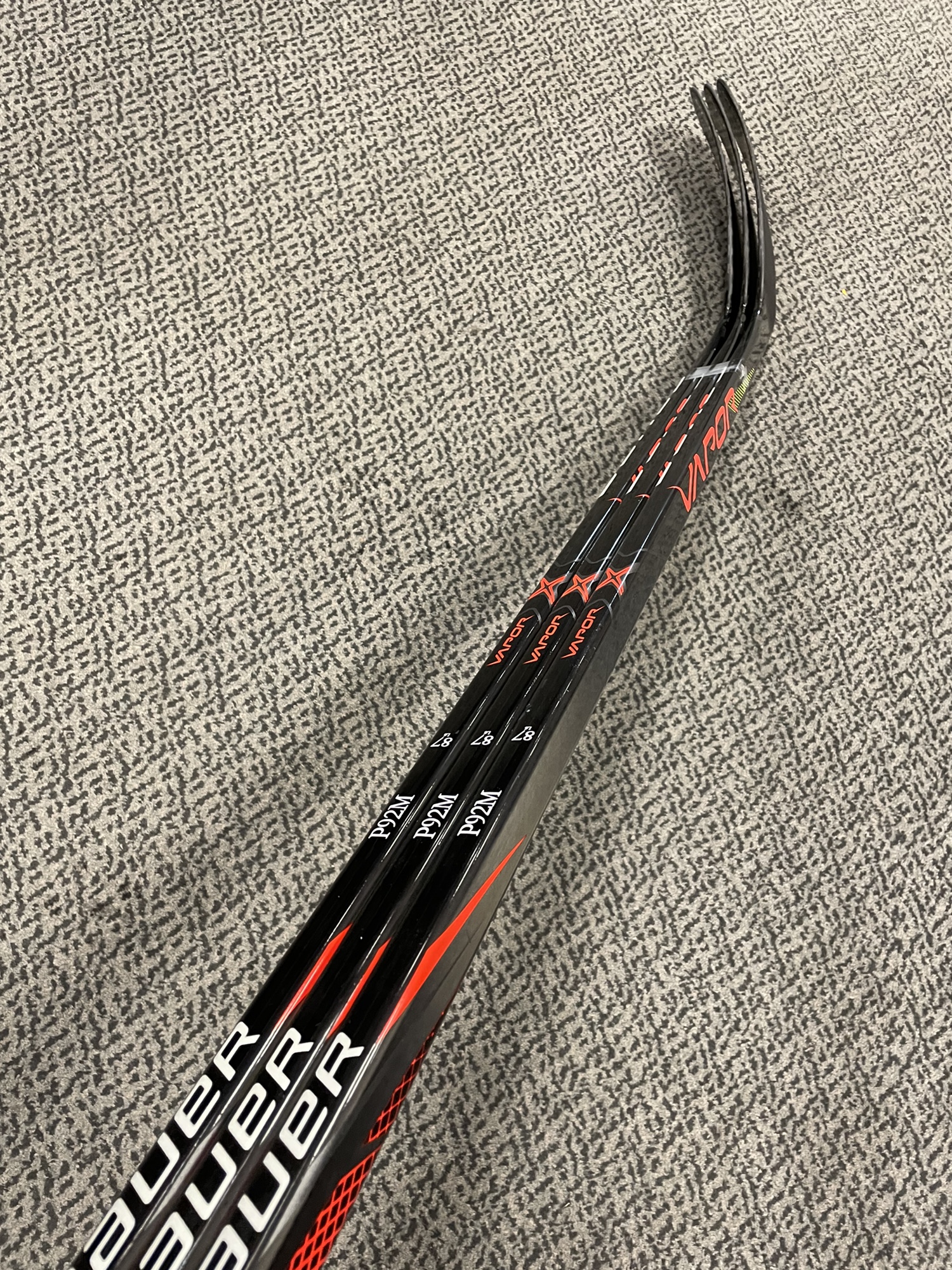3-Pack Bauer Vapor X League P92M curve 87 flex right hand hockey sticks ...