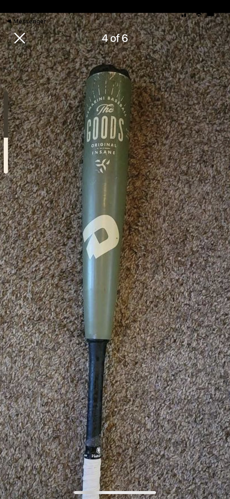 2021 Composite (-3) 29.5 oz 32" The Goods Bat | SidelineSwap