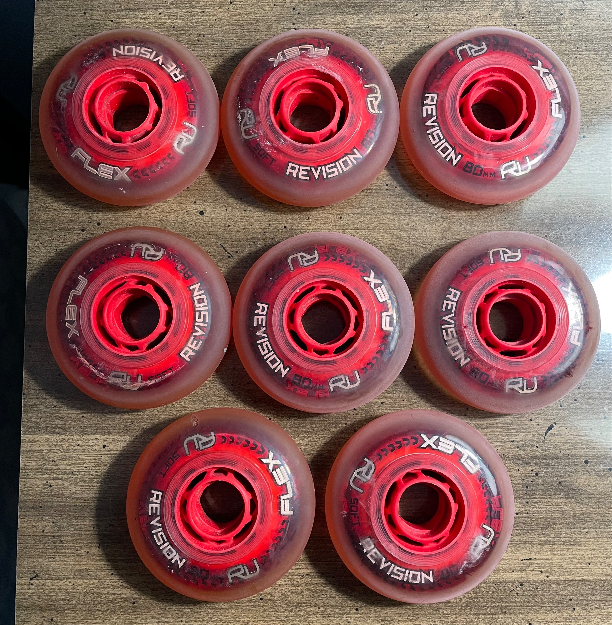 Revision Flex Wheels (80mm)(Soft) | SidelineSwap