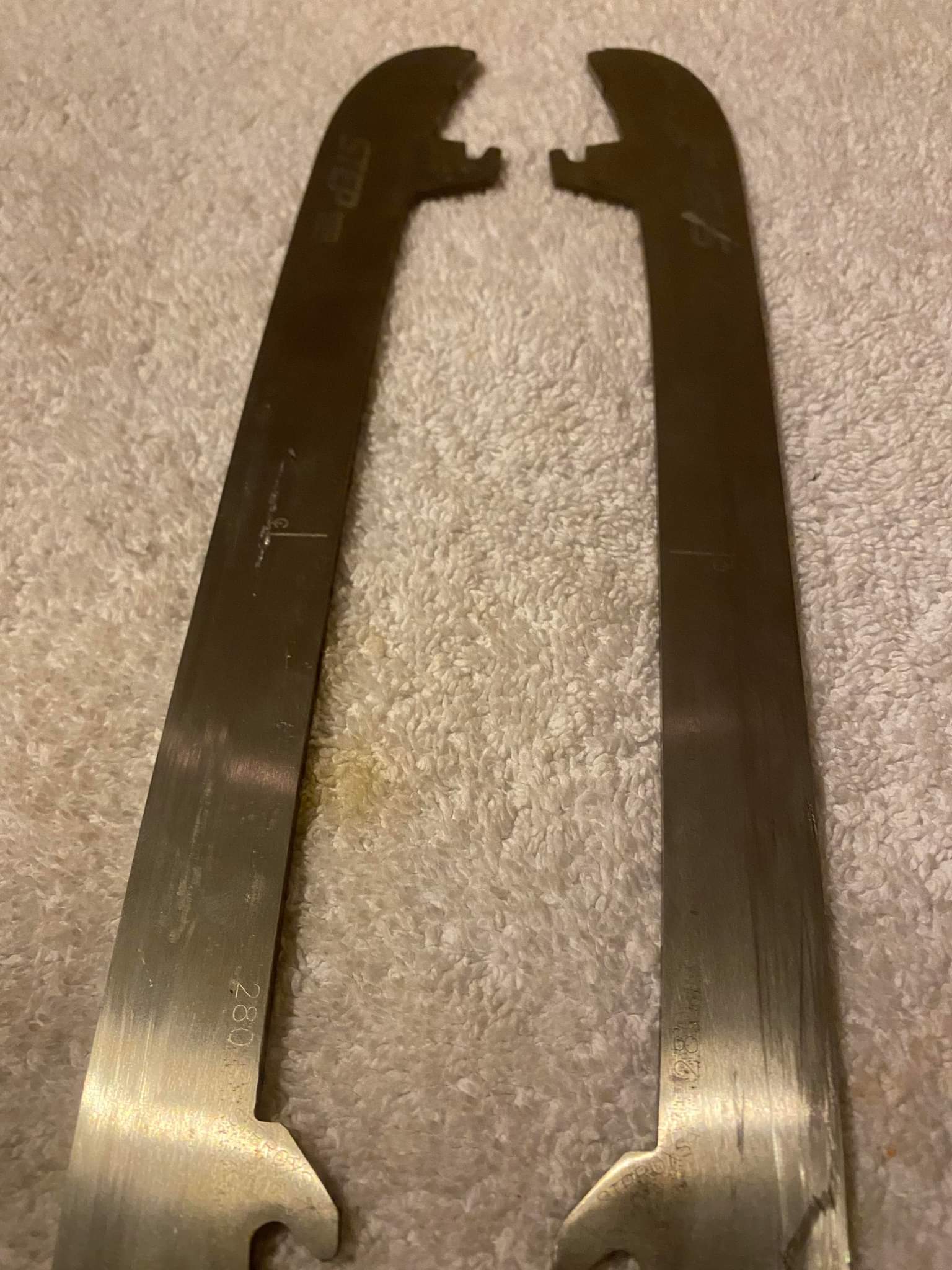 Step Steel Hockey ST Pro XS Stainless Steel Runners, Size 280 ...