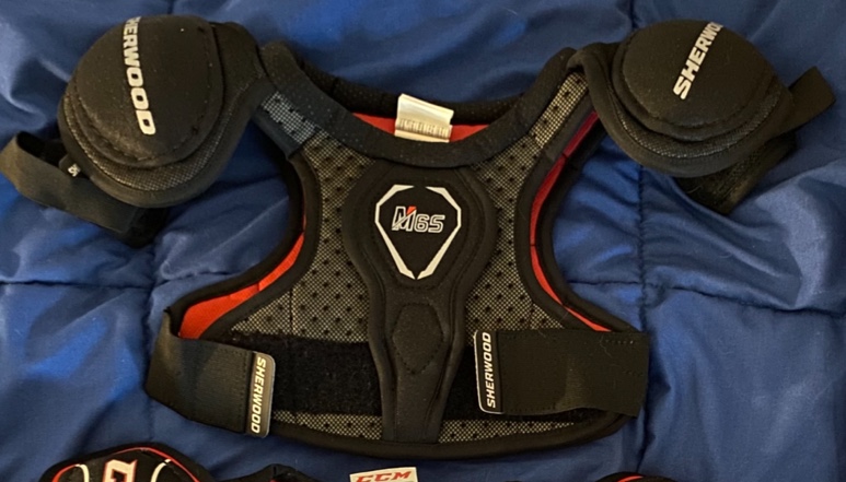 Youth Small Sher-Wood Shoulder Pads | SidelineSwap
