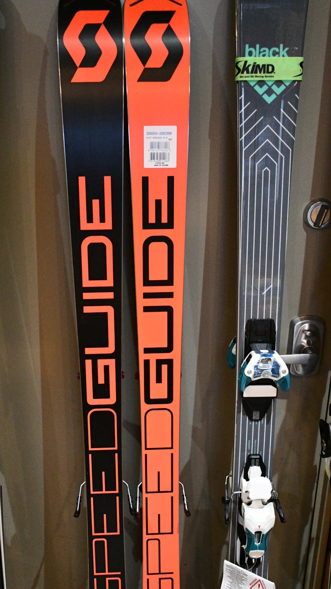 new SCOTT Speedguide 80 Skis 160 cm with Marker Kingpin Bindings ...