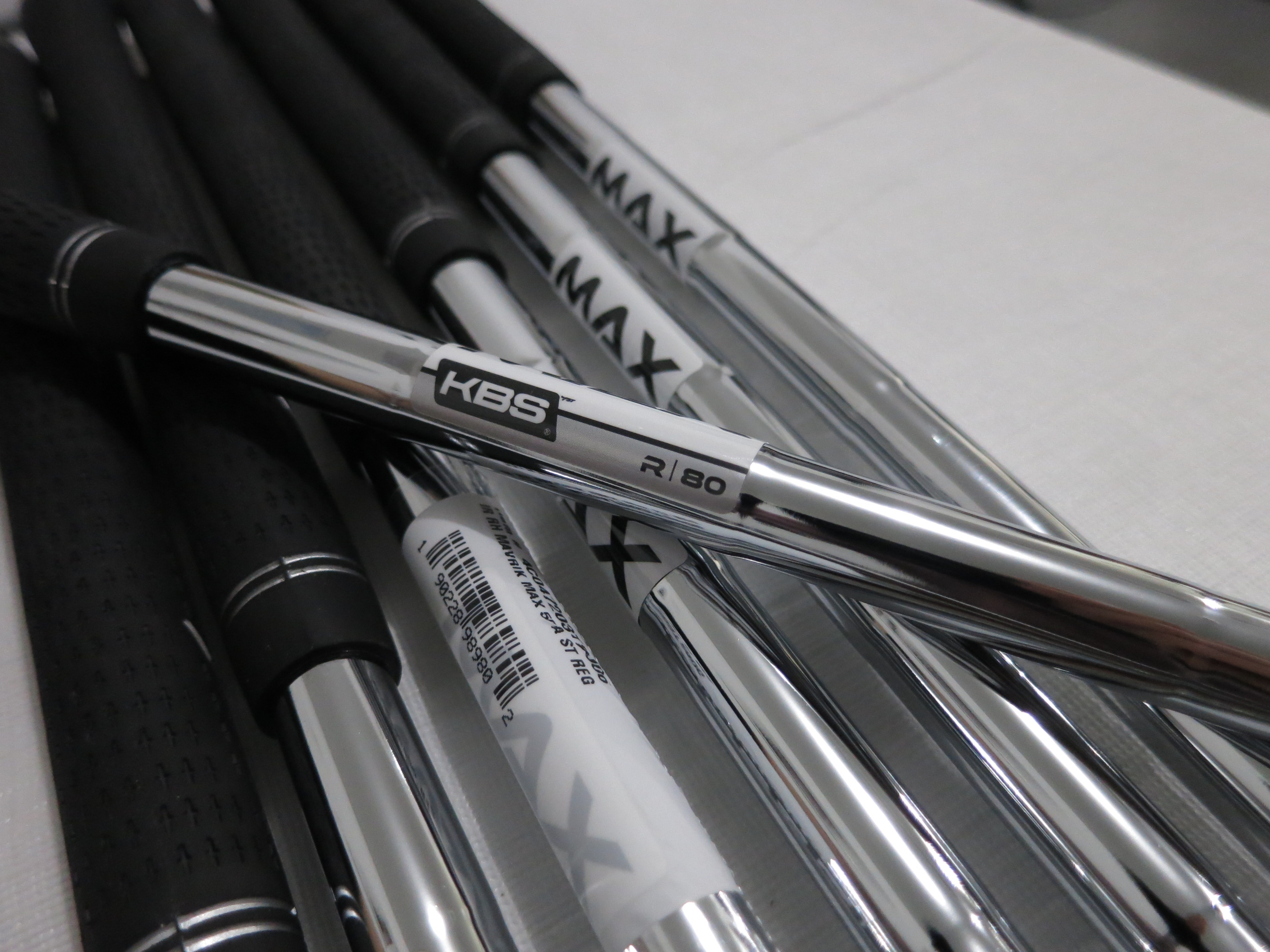 Callaway Mavrik Max Iron Set - 5-PW, AW - KBS Max 80 Regular Flex Steel ...