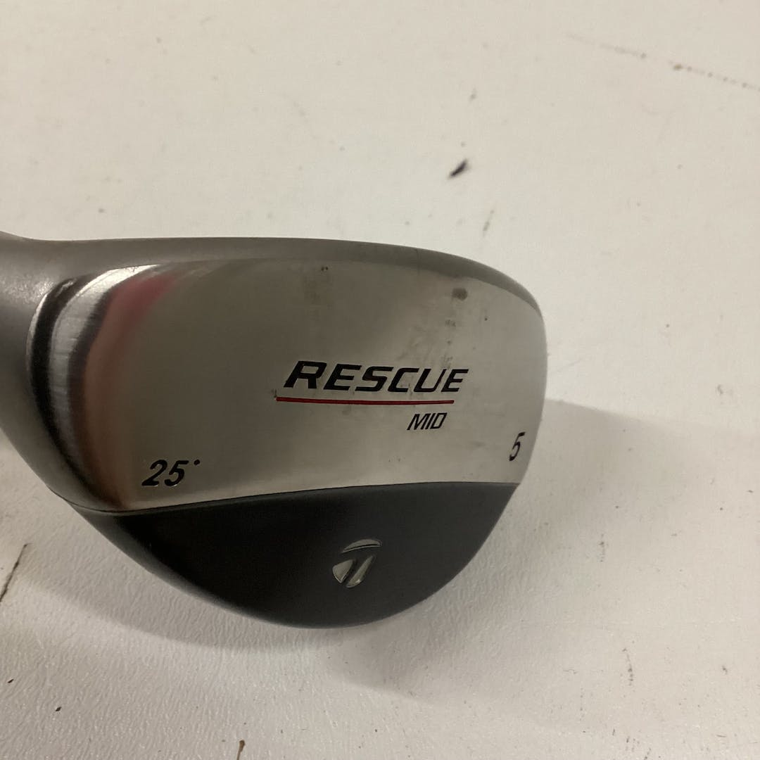 Used Taylormade Rescue Mid 5 Hybrid Regular Flex Graphite Shaft Hybrid ...