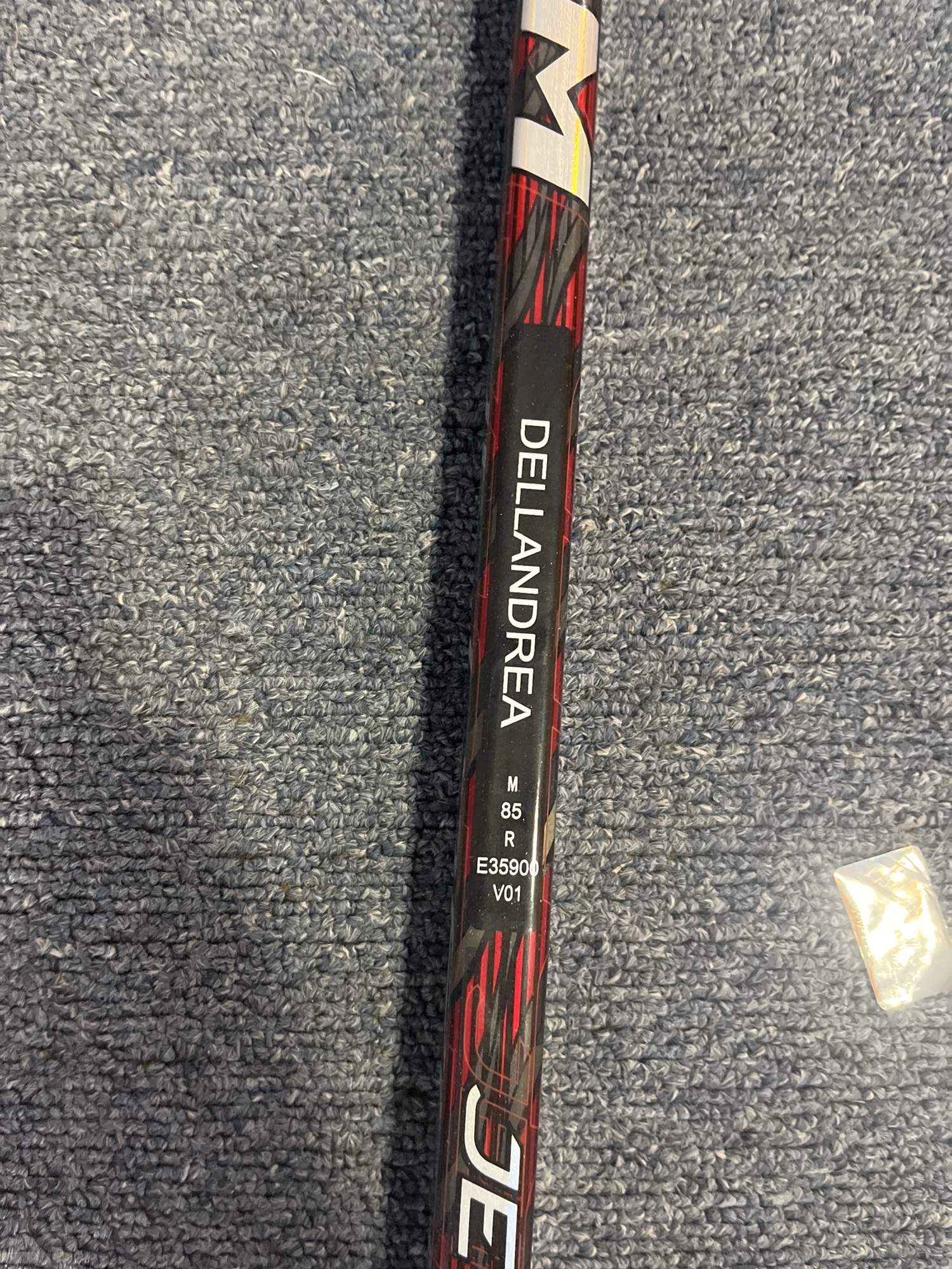 New CCM Jetspeed FT5 PRO Pro Stock Stick Dellandrea RH 85 Flex P29 ...