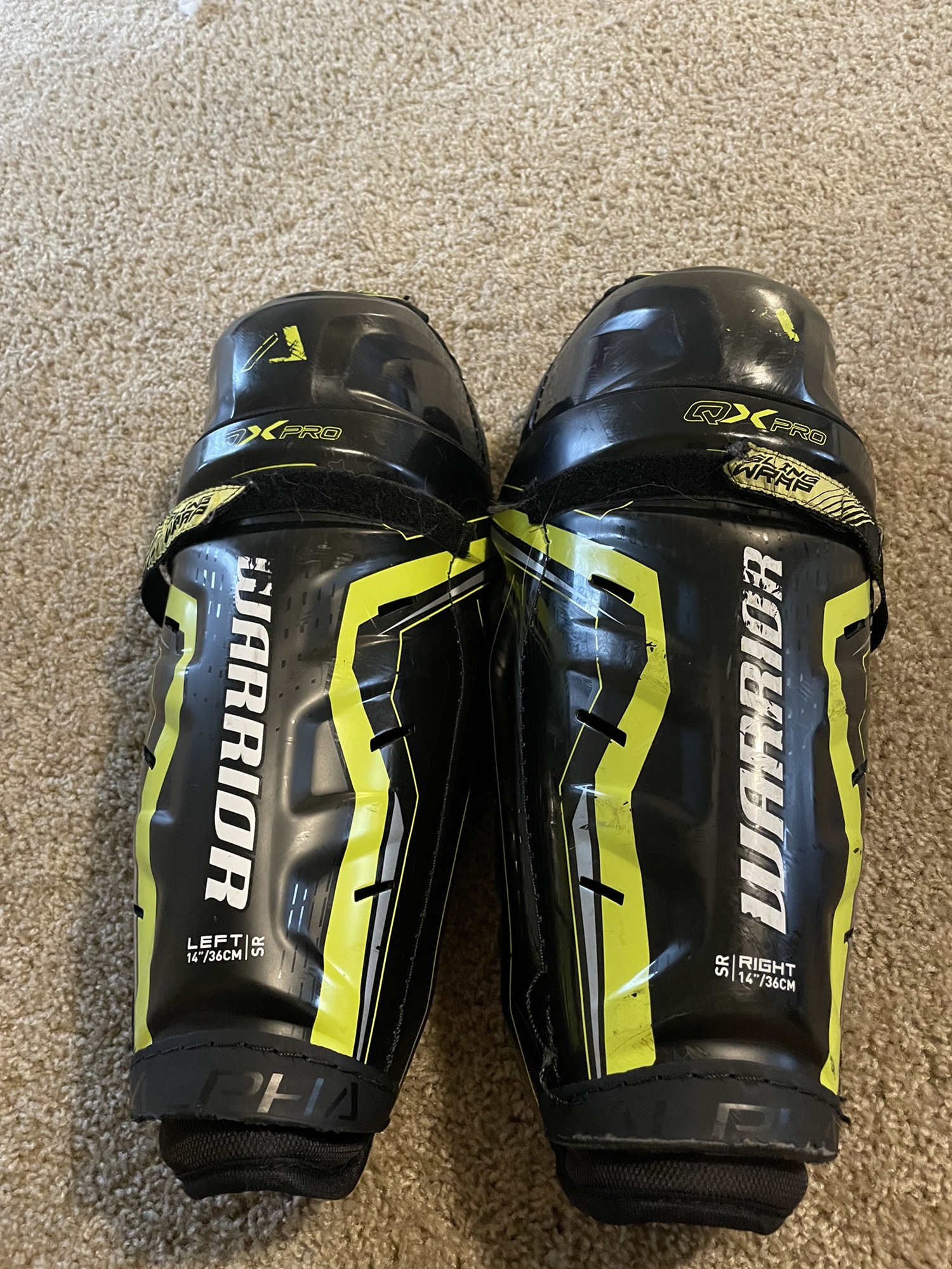 Warrior Alpha QX Pro Shin Pads | SidelineSwap