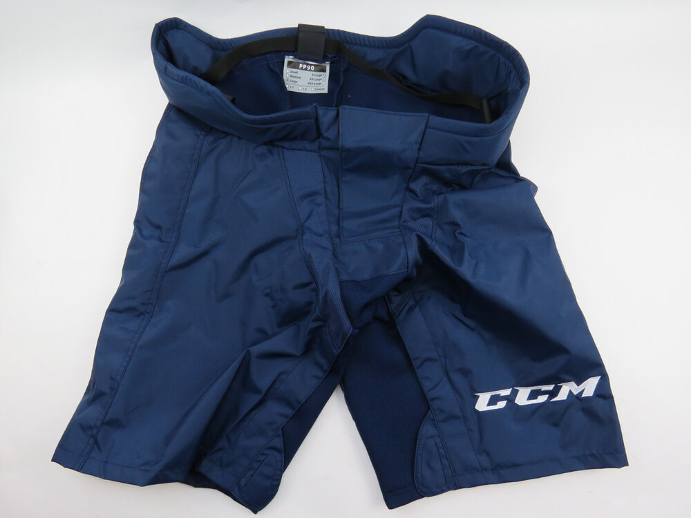 New CCM Navy Blue NHL Pro Stock Hockey Player Girdle Pant Shell Senior ...