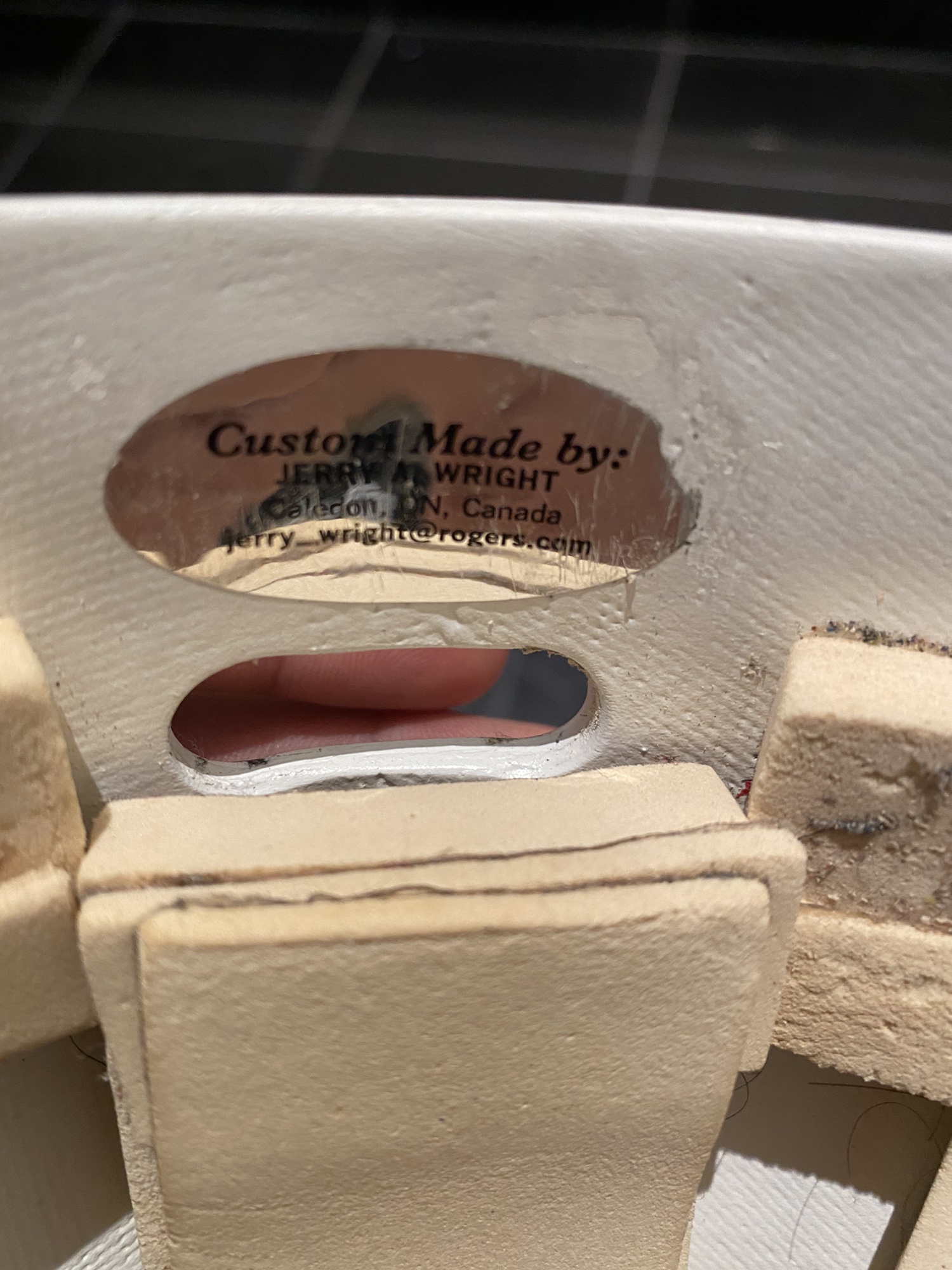 RARE Jerry Wright 9Z1 mask | SidelineSwap