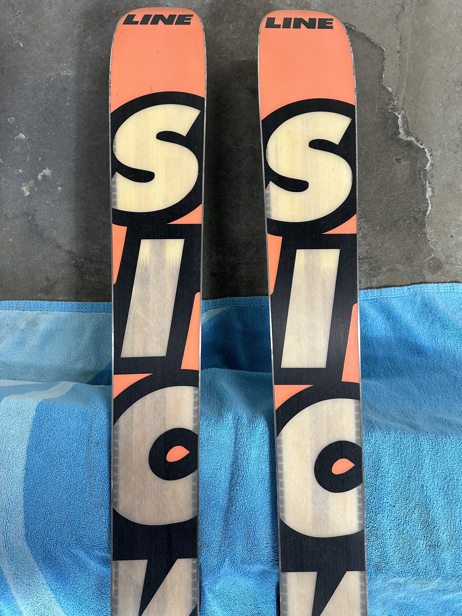 Line Sick Day Skis W/ Bindings | SidelineSwap
