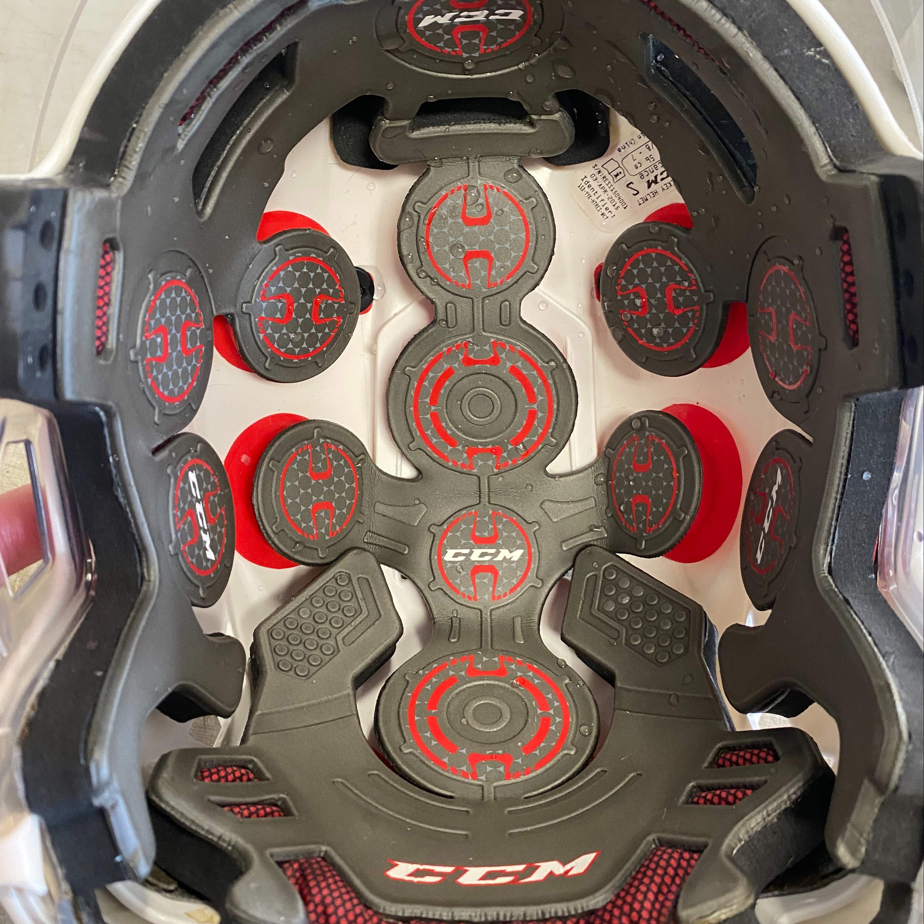 CCM Resistance Pro Stock Hockey Helmet CCM Visor Combo Small 3612 ...