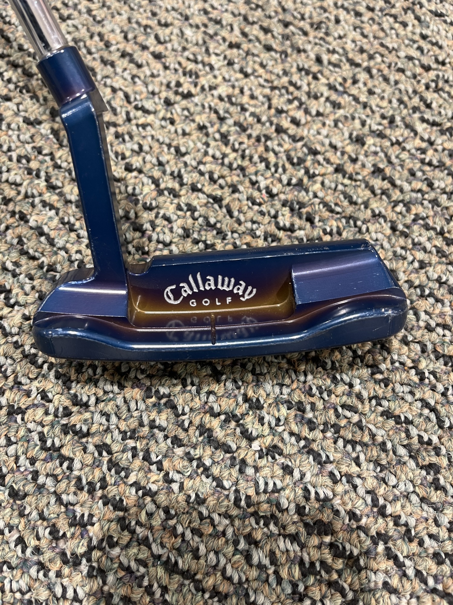 Used Men's Callaway Tour Blue 2 Right Blade Putter 34" | SidelineSwap