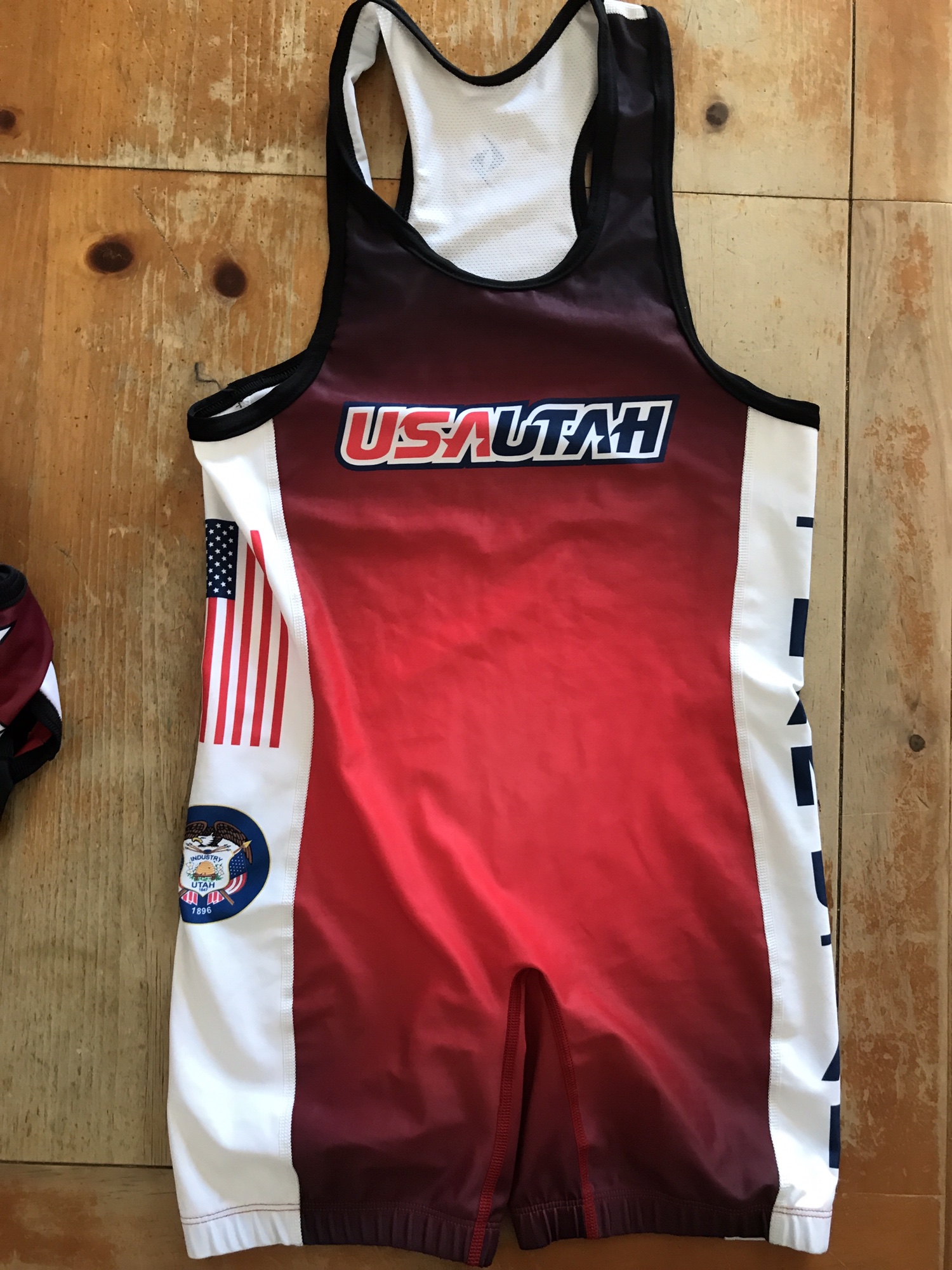 Used Team Utah National Team Wrestling Singlet | SidelineSwap