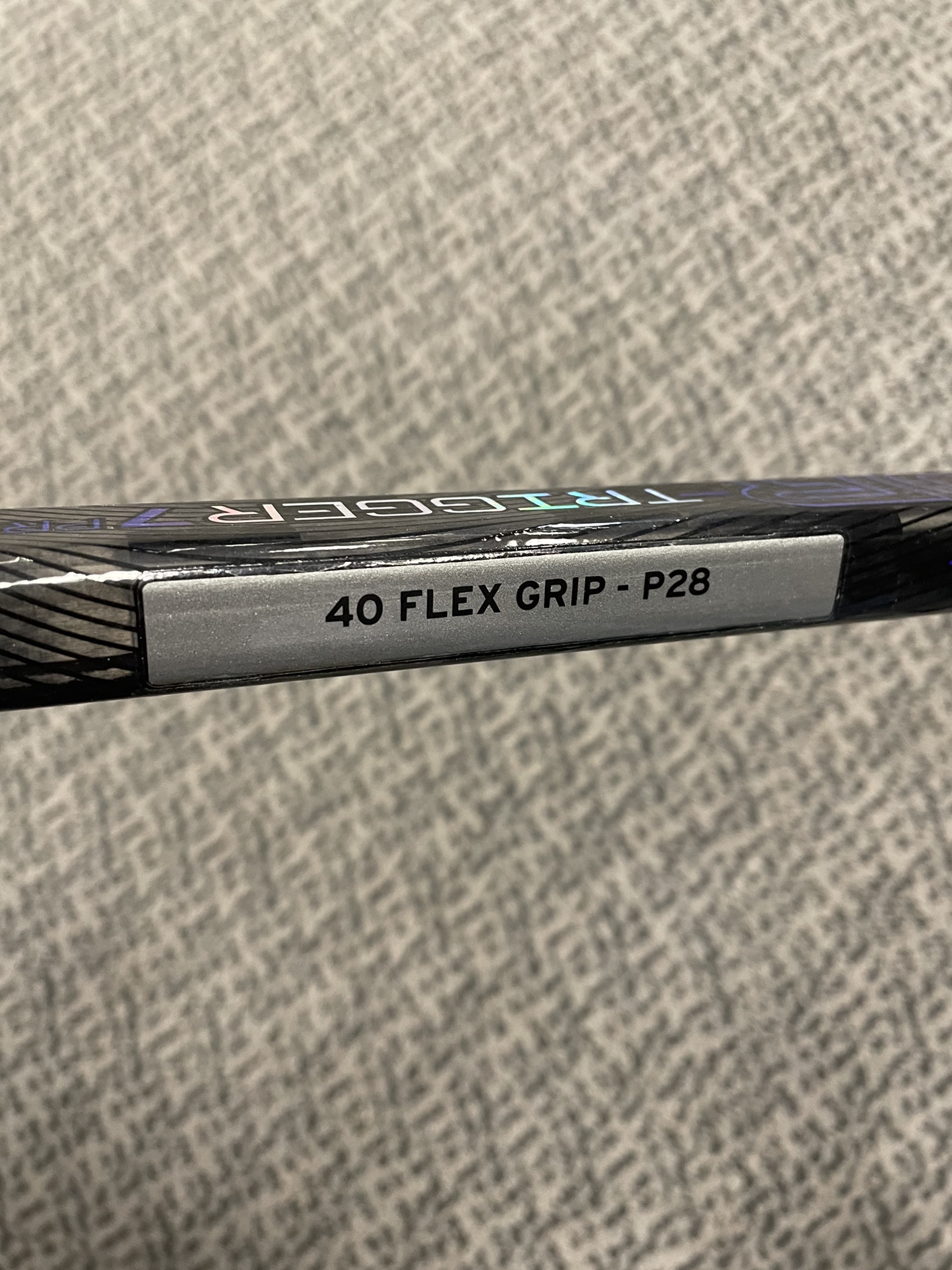 CCM Trigger 7 Pro 40 flex P28 curve right hand stick | SidelineSwap