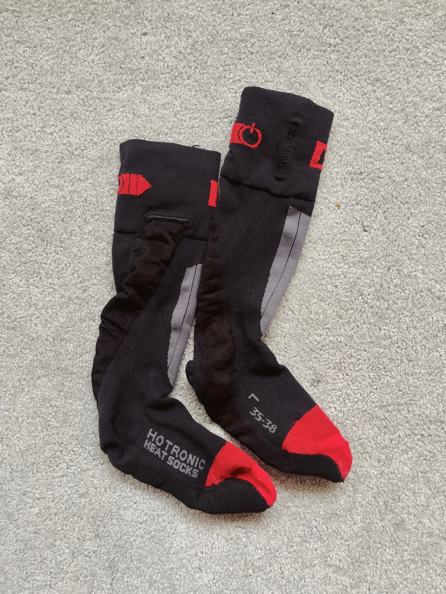 Hotronic XLP One PFI 50 Classic Heated Ski Socks Small | SidelineSwap