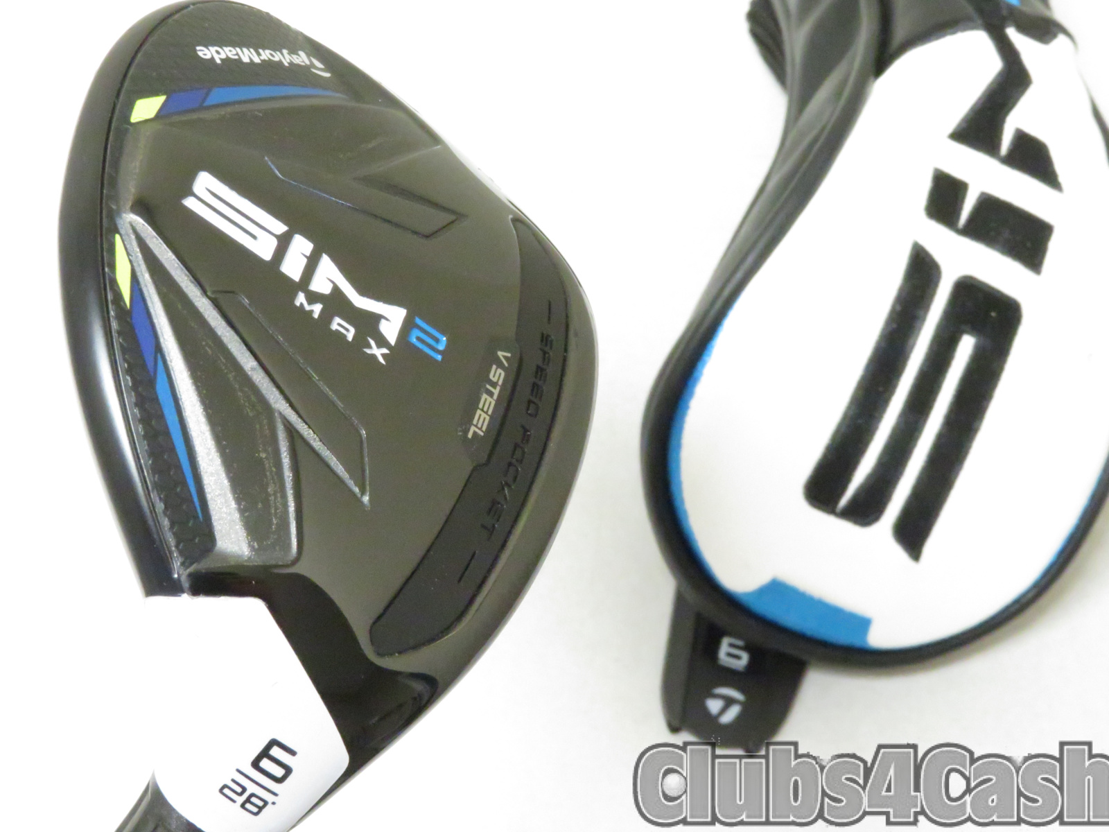 TaylorMade SIM2 MAX Rescue 28° 6H Fujikura Ventus Blue 5-A +Cover SENIOR MINT | SidelineSwap