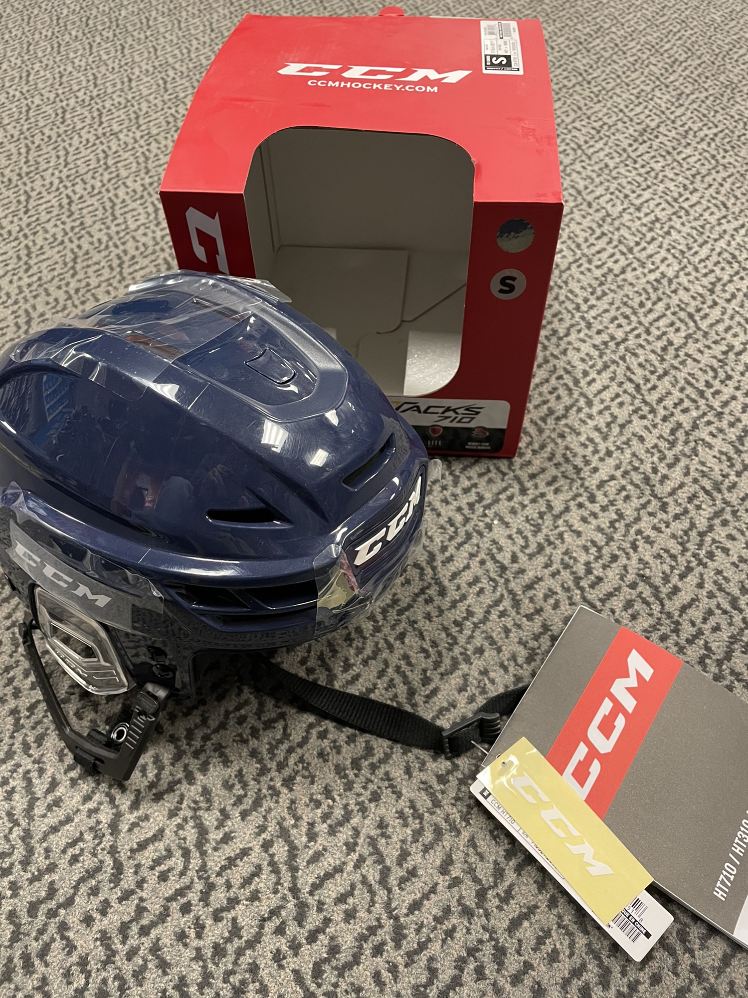 CCM Navy 710 Small helmet | SidelineSwap
