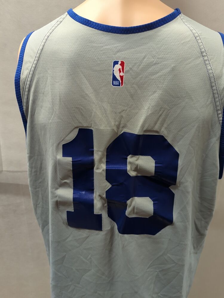 Team Issued New York Knicks Reversible Practice Jersey LT Nike NBA Alec ...