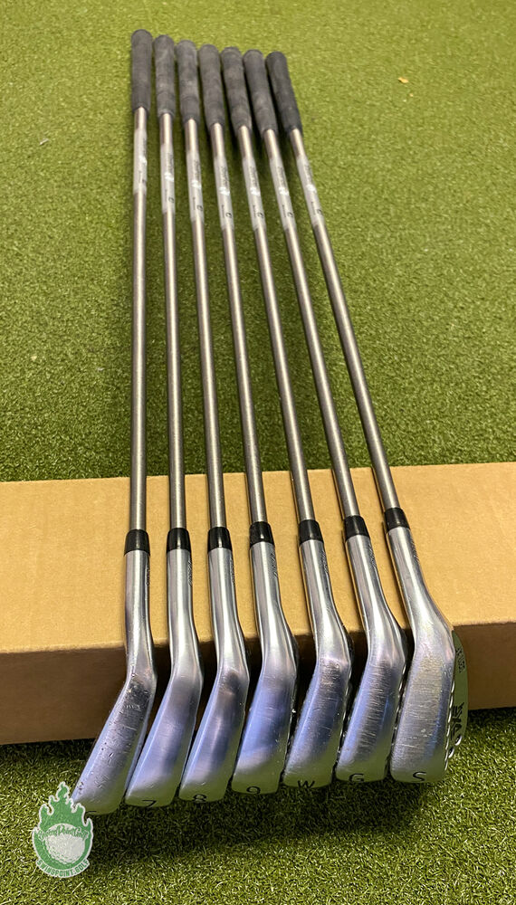 RH PXG 0311P Forged Gen 3 Irons 6-PW/GW/SW SteelFiber i70 Regular Graphite Set | SidelineSwap