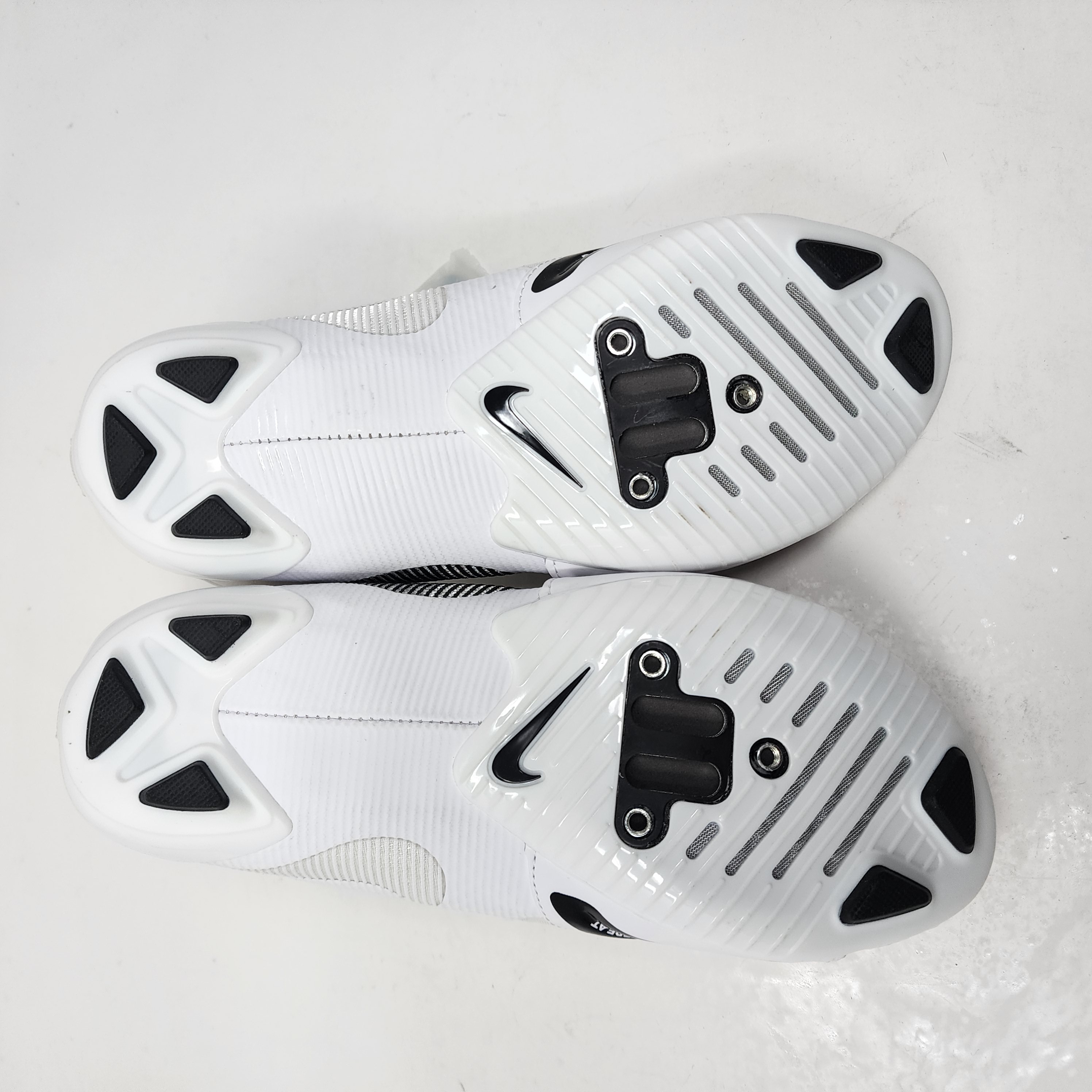 Nike Cycling Shoes Womens 6.5 White Black SuperRep Cycle Spell Out Logo ...