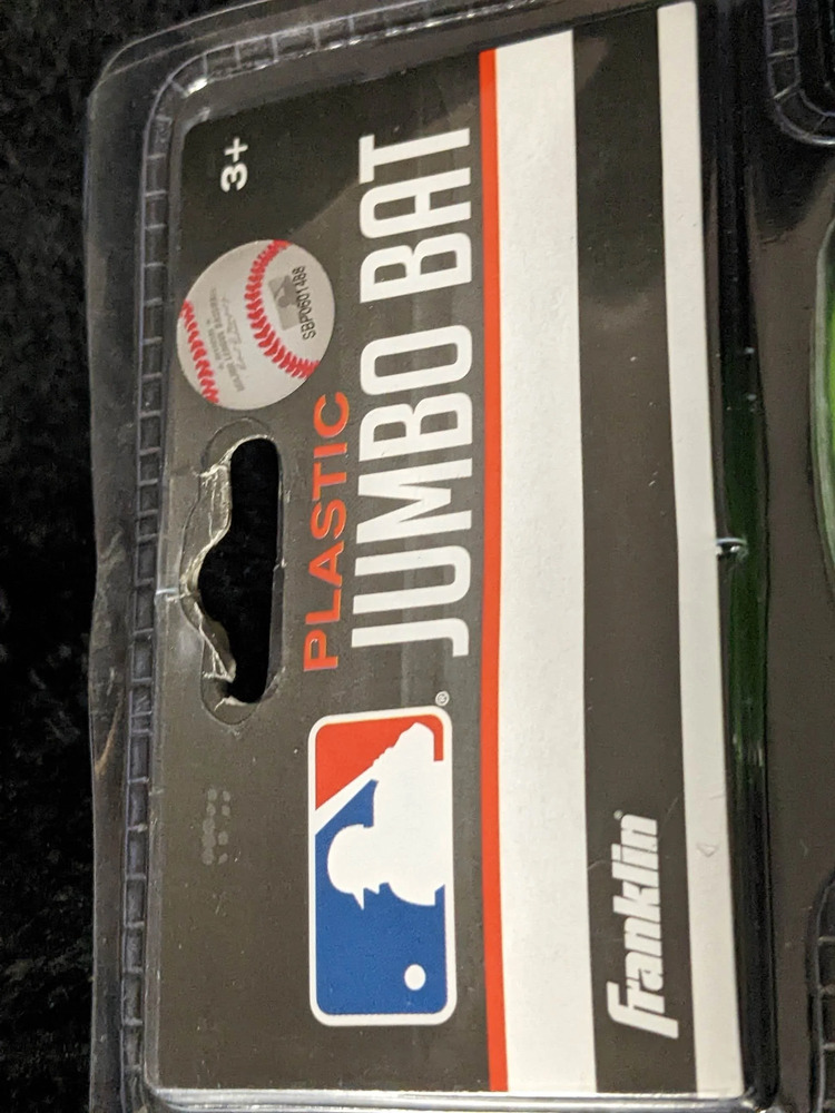 Franklin MLB Jumbo Plastic Baseball Bat Size Jumbo Condition NEW ...