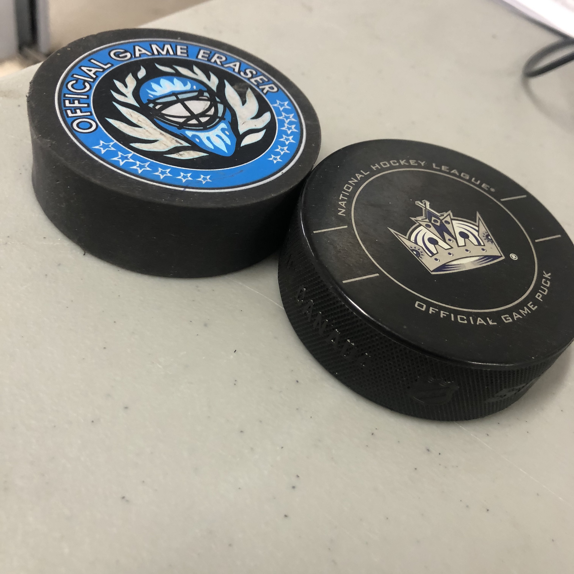 Official Game eraser puck | SidelineSwap