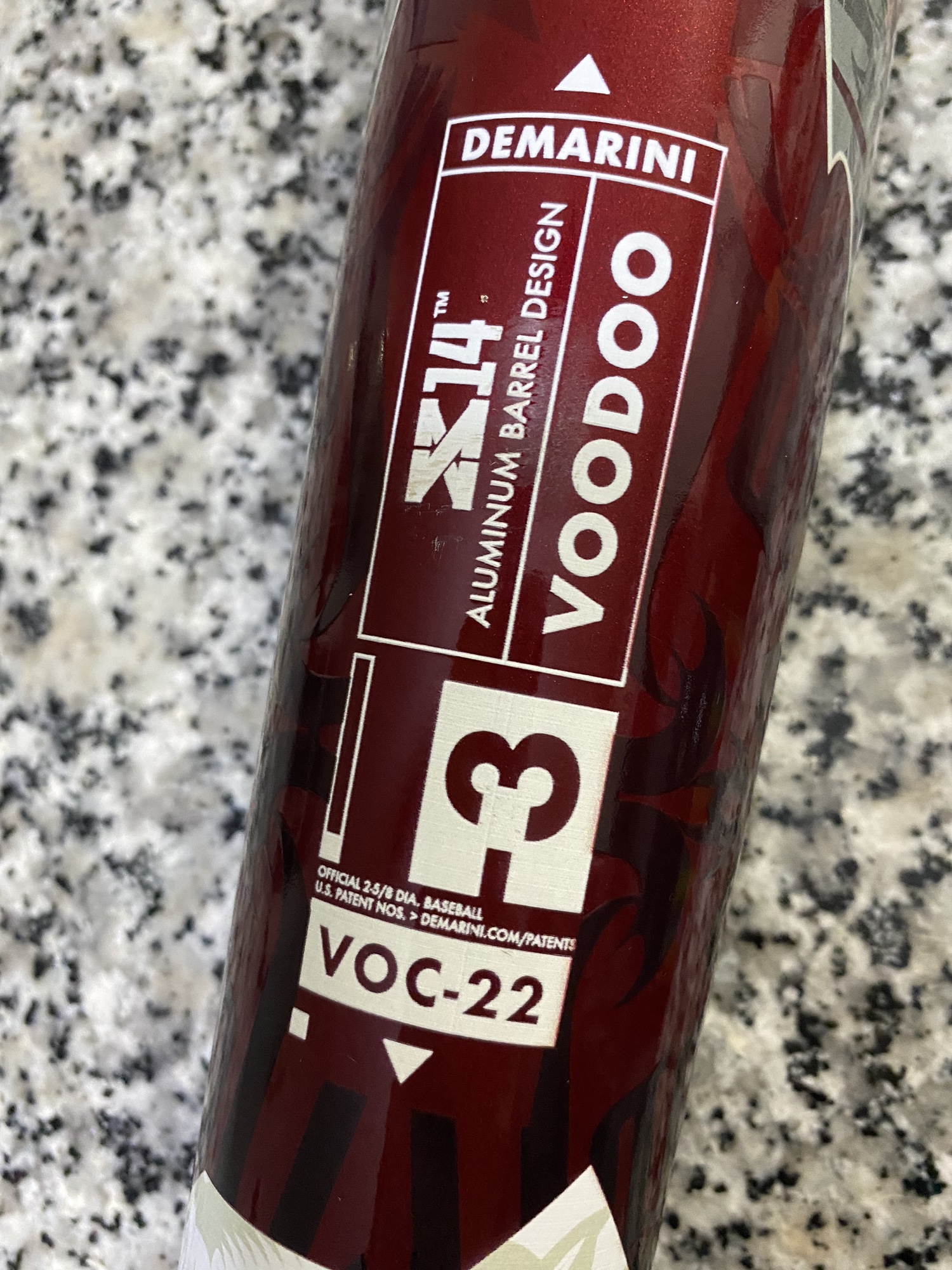 2022 DeMarini Voodoo One BBCOR Baseball Bat | SidelineSwap