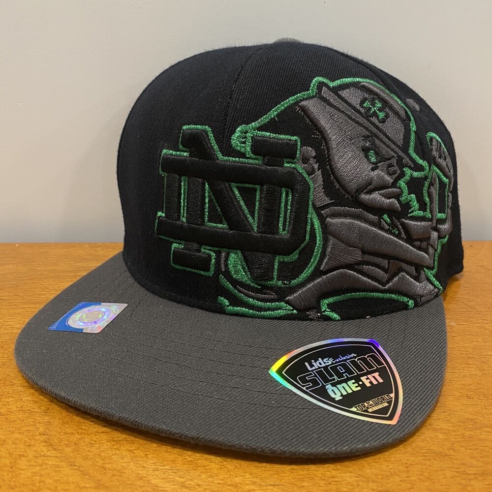 Notre Dame Hat Baseball Cap Fitted OSFA Stretch College NCAA Retro ...